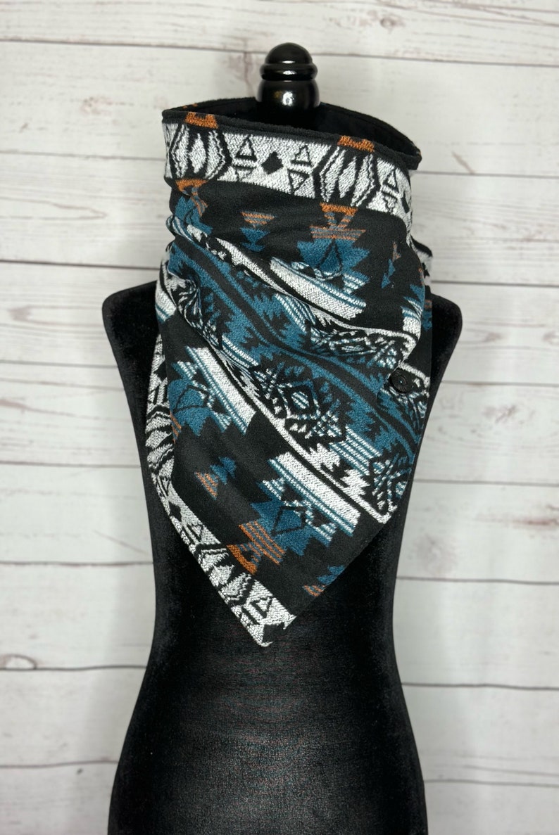 Women's Regal Western Aztec Warm Neck Hood – Neonaboutiques